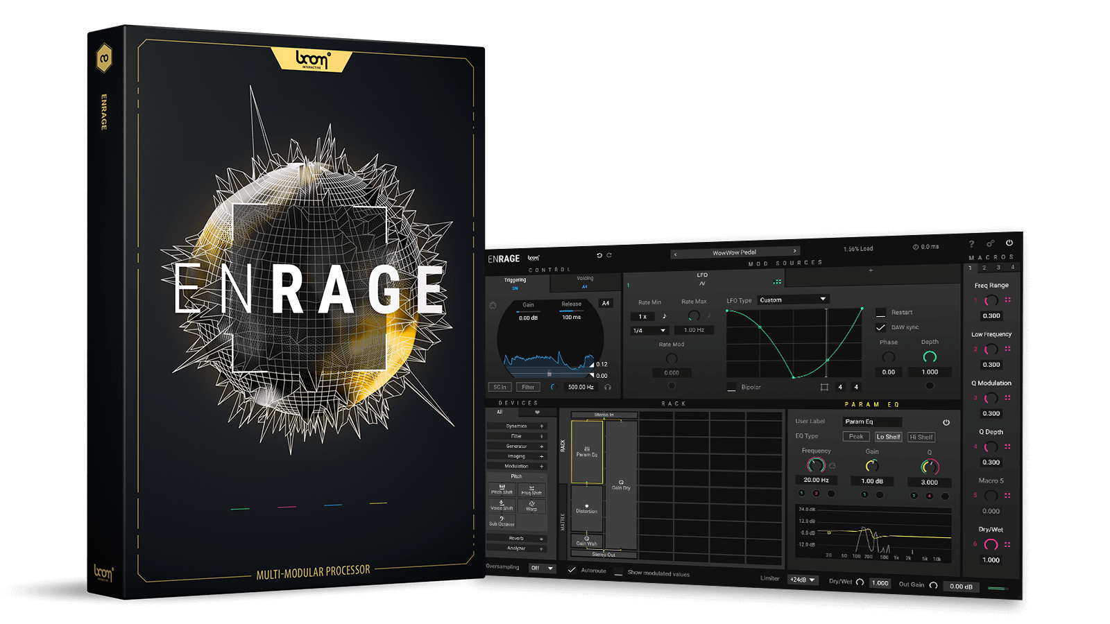 ENRAGE | Modular Effect Plug-In by BOOM Library
