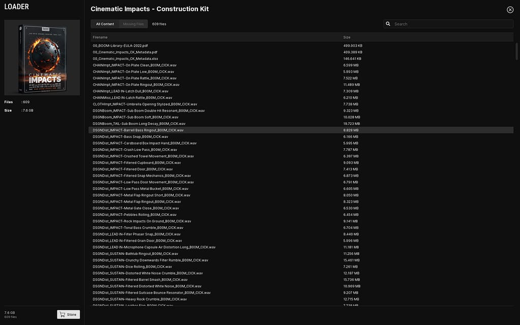 Loader | BOOM Library
