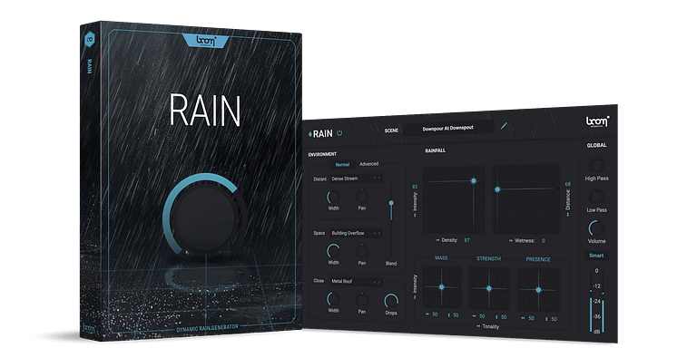 RAIN | Dynamic Rain Generator Sound Plugin