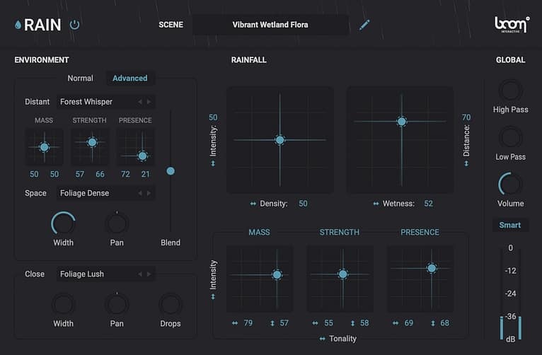 RAIN | Dynamic Rain Generator Sound Plugin